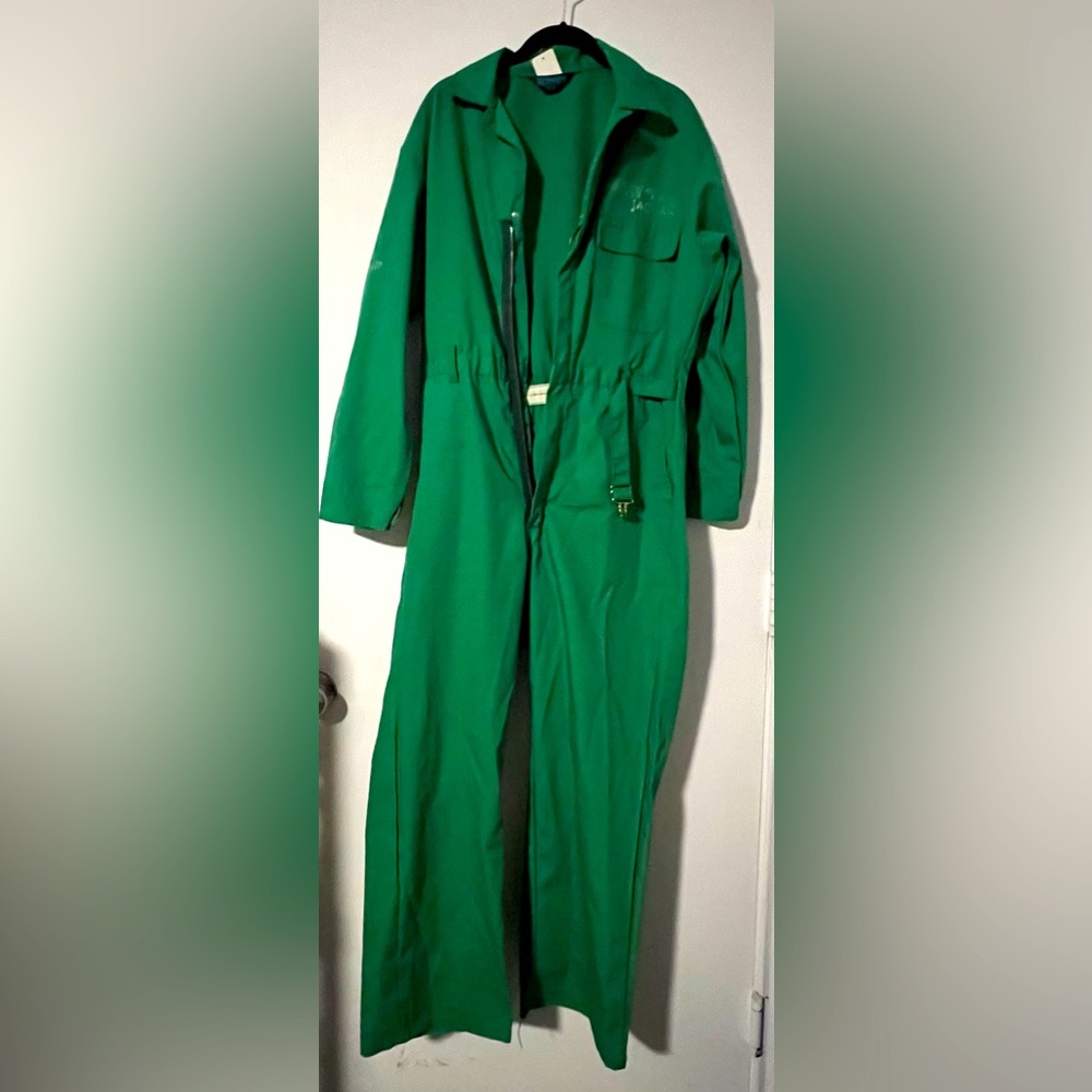 Vintage Castrol Jaguar Pit Crew Jumpsuit - Gem